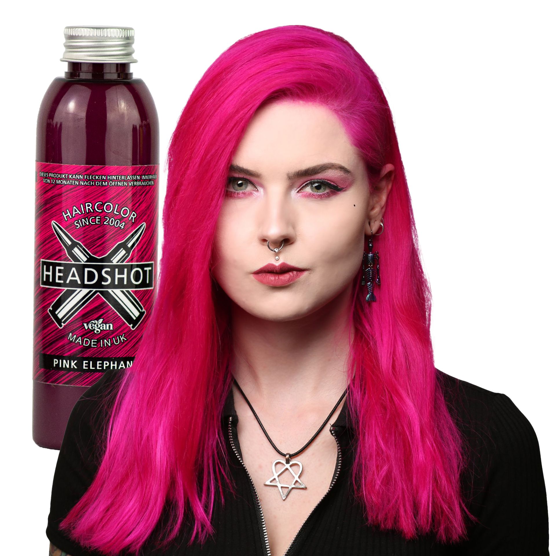 Headshot Pink Elephant | 1007